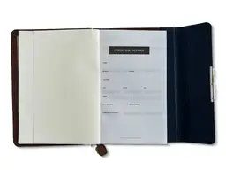 Dual Tone Flap Diary | Two|Color Personalized Executive Planner | Printo