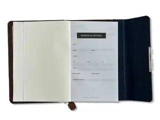 Dual Tone Flap Diary | Two|Color Personalized Executive Planner | Printo