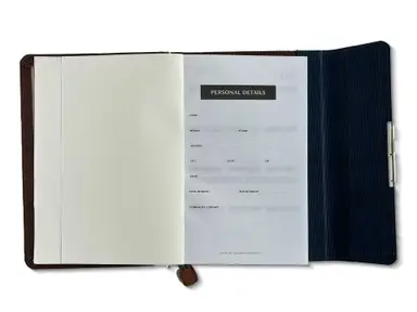 Dual Tone Flap Diary | Two|Color Personalized Executive Planner | Printo
