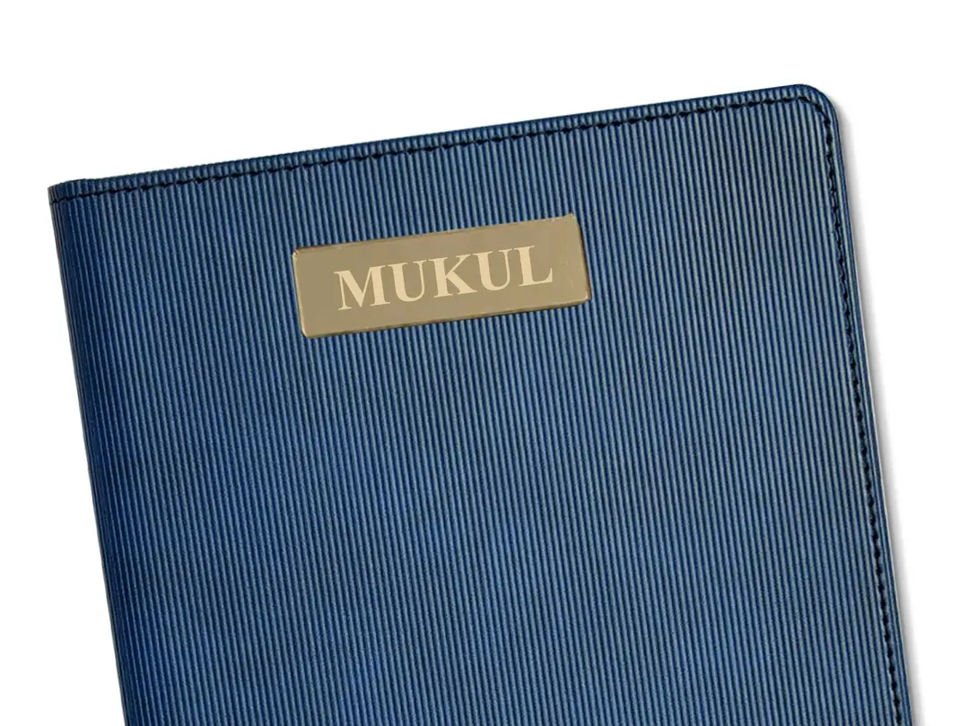 Dual Tone Patch Diary | Designer Customized Diary Online India | Printo
