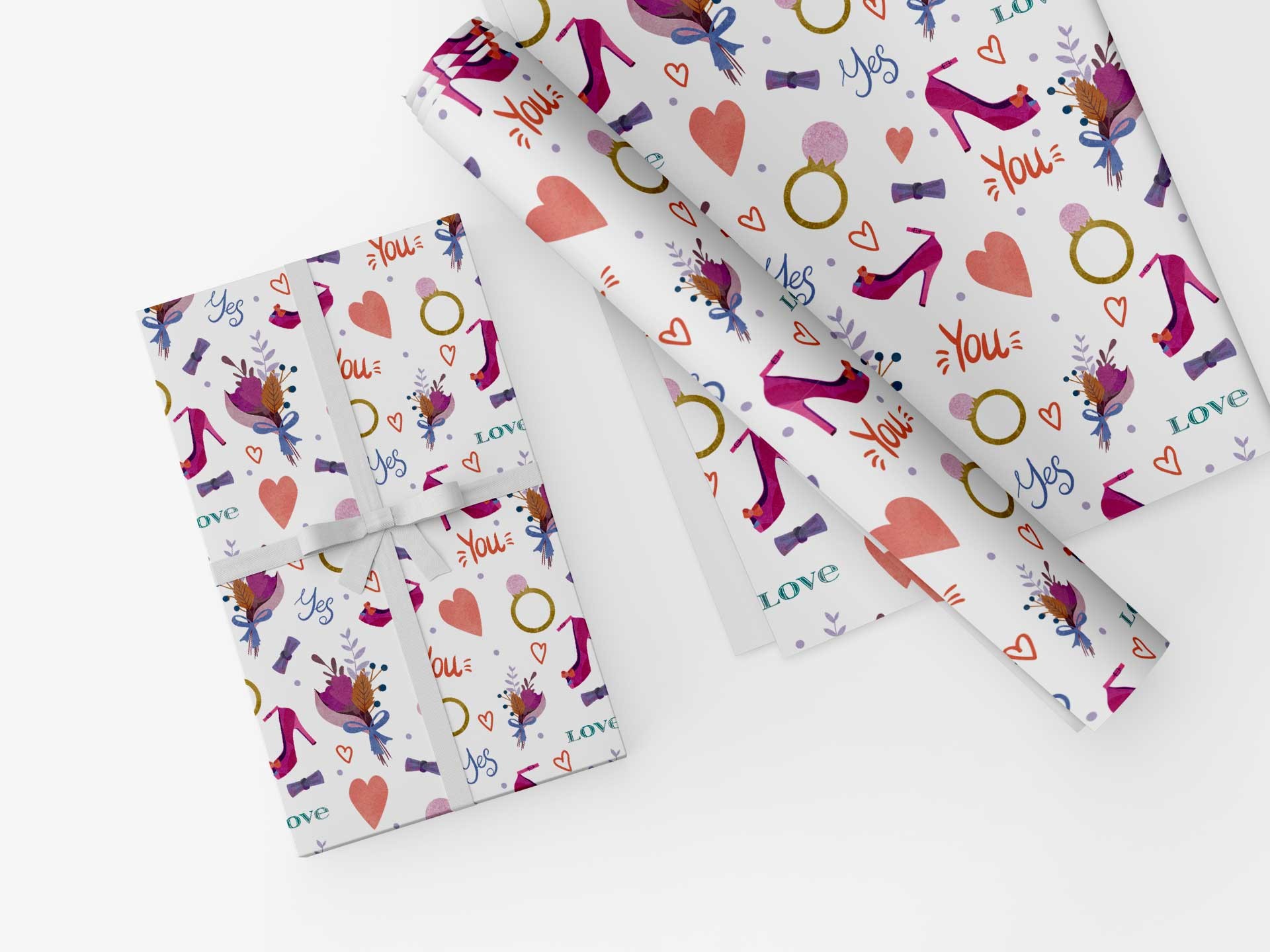 Custom Gift Wrapping Paper | Design Custom Gift Wrapping Paper Online ...
