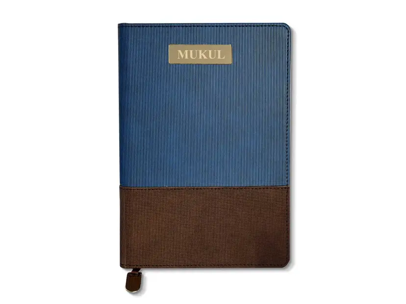 Dual Tone Patch Diary | Designer Customized Diary Online India | Printo
