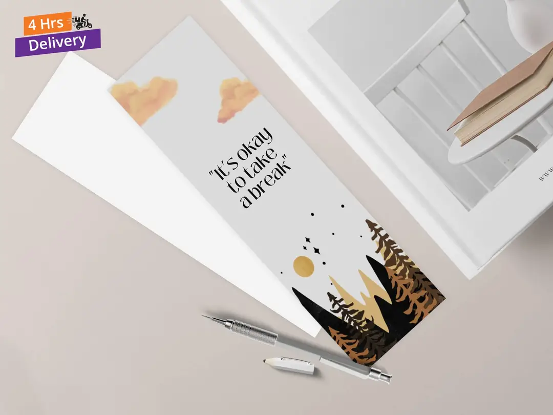 Custom Bookmark Design & Printing | Printo