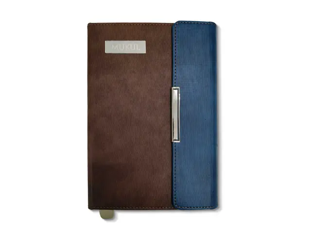 Dual Tone Flap Diary | Two|Color Personalized Executive Planner | Printo