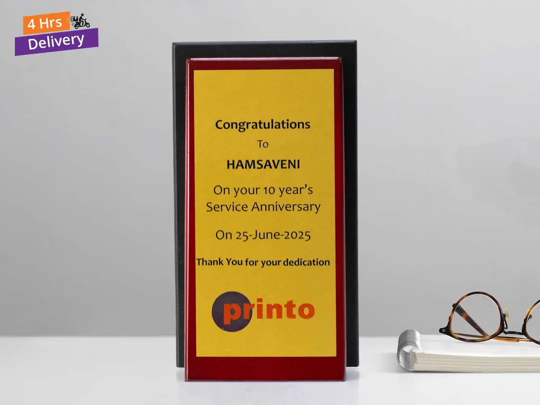 Print Custom Awards, Plaques, and Trophies Online at Printo