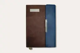 Dual Tone Flap Diary | Two|Color Personalized Executive Planner | Printo