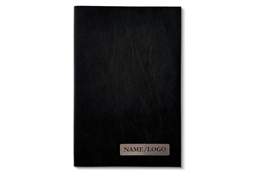 Soft-bound Black Diary | Classic Flexible Personalized Organizer | Printo
