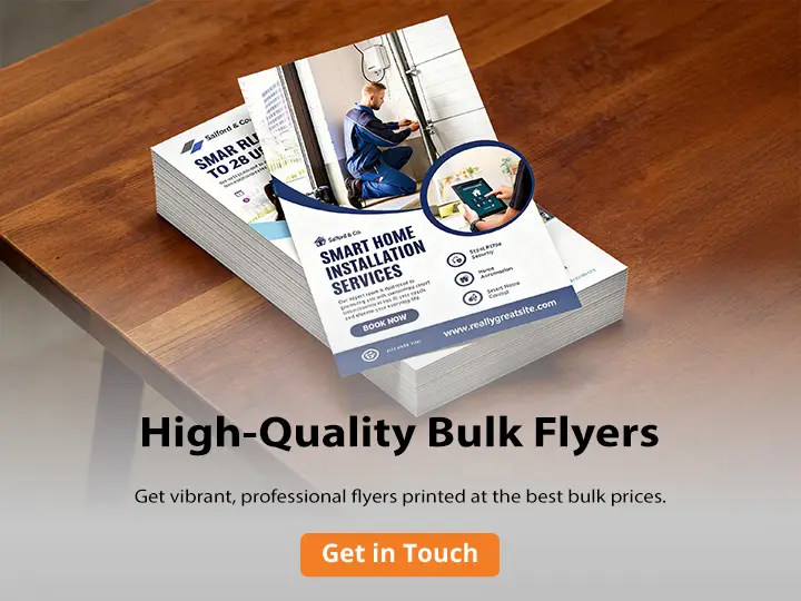 Custom Pamphlet Printing Online | Personalized Business Flyers
