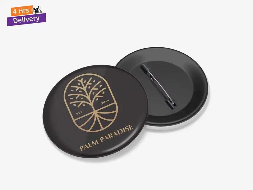 Button Badges - Print Custom Button Badges with Name or Logo Online ...