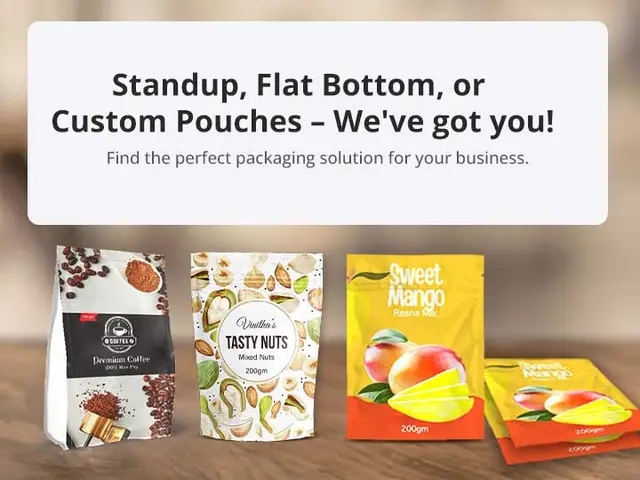 High-Quality Standup Pouches: Versatile & Durable Packaging Solutions for Food, Cosmetics, and More