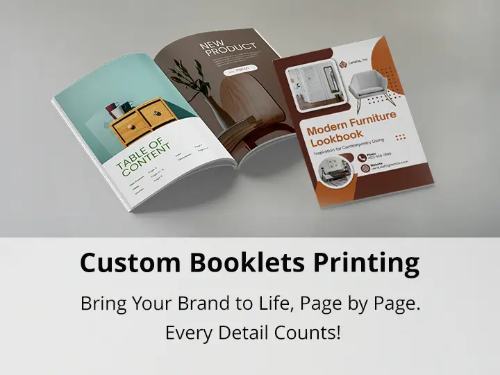 Custom Color Booklet Printing | Printo
