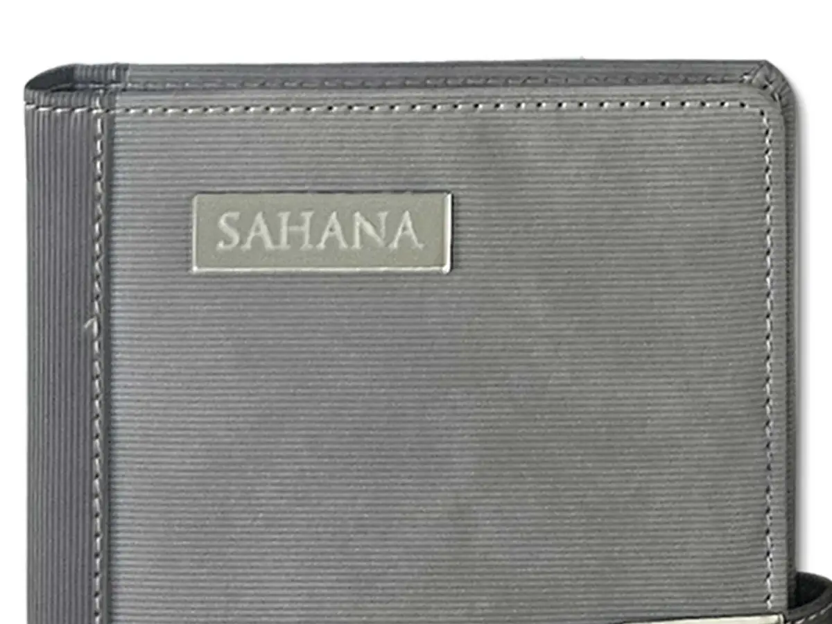 Grey Dual Tone Diary | Modern Personalized Office Planner | Printo