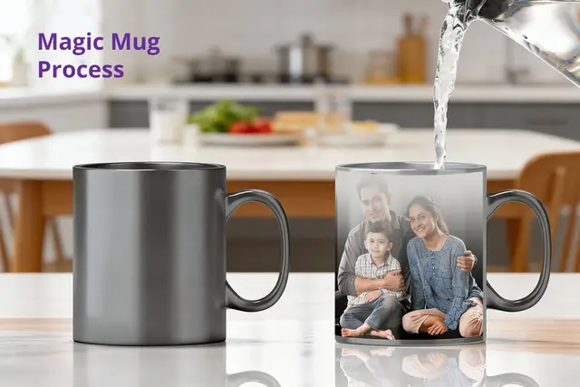 Magic Photo Mug - Personalized Magic Mug Printing Online - Printo.in