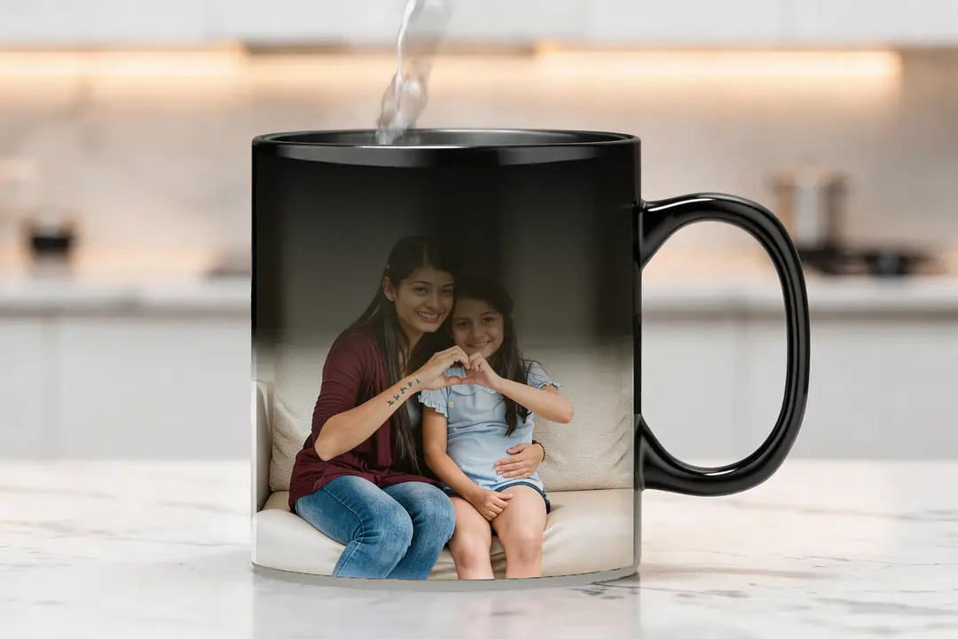 Magic Photo Mug - Personalized Magic Mug Printing Online - Printo.in