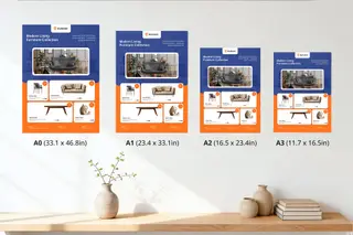 Large Format Posters - Custom Print Large Posters Online - Printo.in