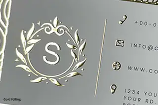 Premium Finish Business Cards | Spot UV, Foiled, Matte & Velvet Options