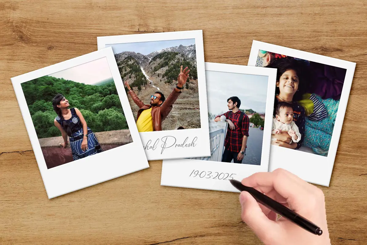 Polaroid Photo Prints - Order Retro Polaroid Prints Online - Printo.in
