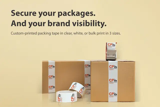 Get Your Custom Packaging Tape Online only from Printo