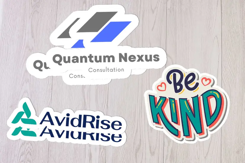 Bulk Stickers - Custom Die-Cut & Logo Stickers | Printo