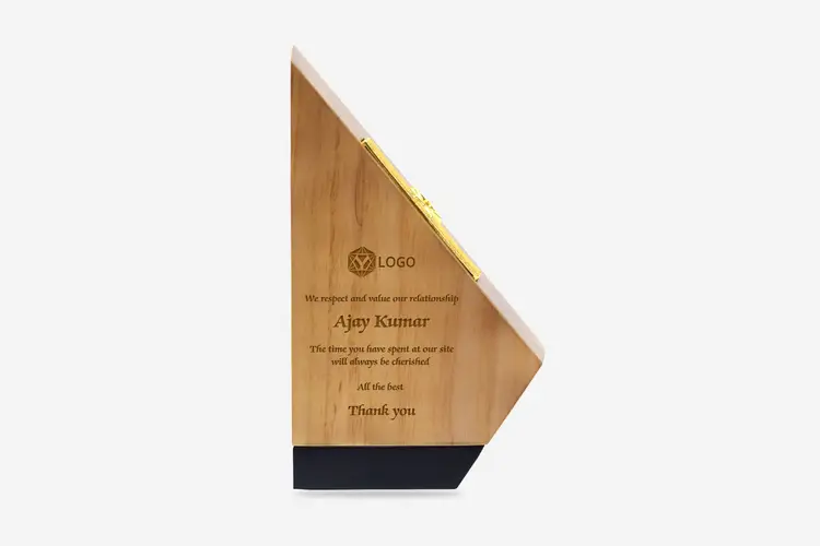 Custom Wooden Awards Printing | Buy Medals - Printo