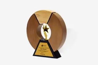 Custom Wooden Awards Printing | Buy Medals - Printo