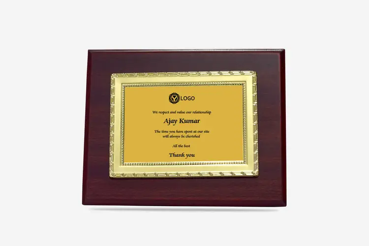 Shield Trophy Gold | Personalized Awards for Sports, Teams & Clients