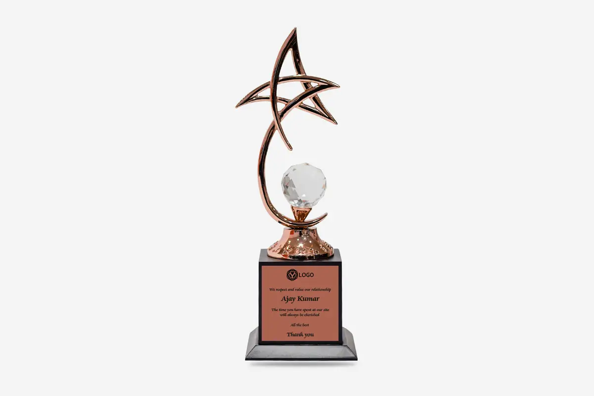 Bronze Tone Awards | Custom Metal Tropies Printing - Printo