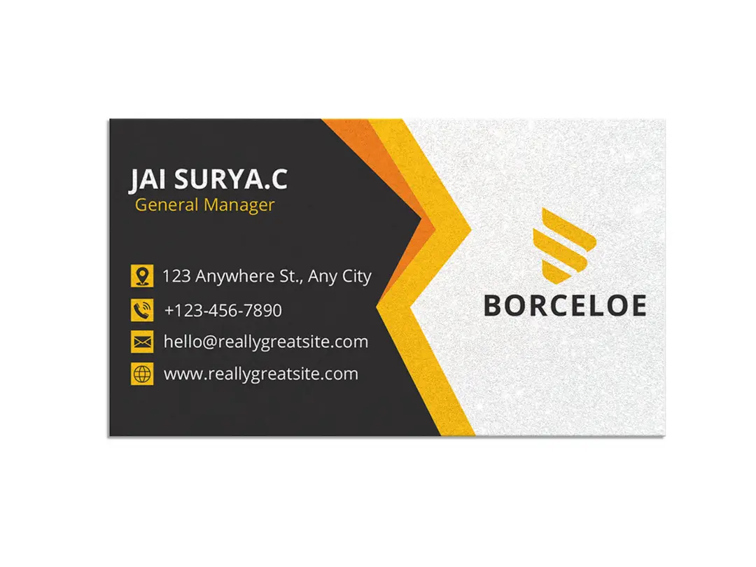 Make your custom Metallic Business Card Online | Printo