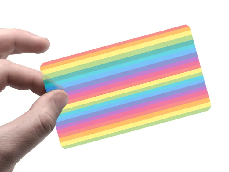 Print Transparent Visiting Cards & Translucent Business Cards Online ...