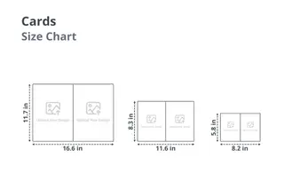 Folded Cards Printing | Custom Cards Online - Printo