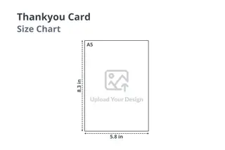 Thank You Cards Printing | Starts at 5 cards - Printo