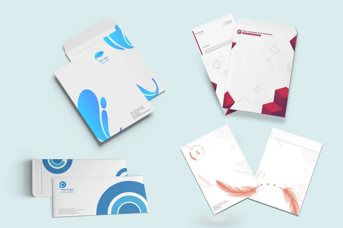 Custom Printed Envelope Printing - Design & Print Custom printed ...