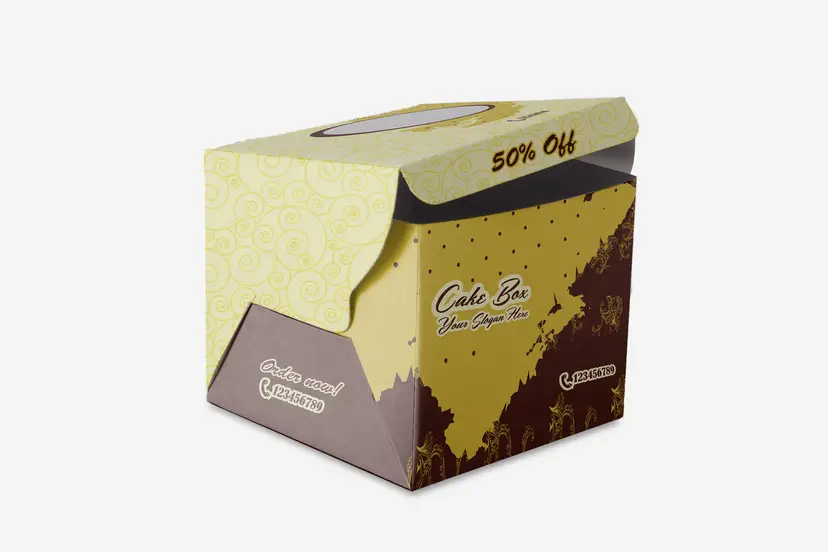 Buy Cake Boxes Online - Design & Print Cake Packaging Boxes - Printo.in