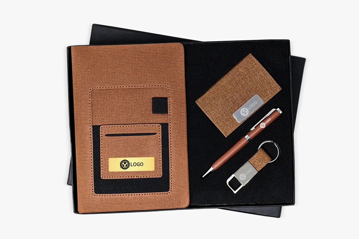 Custom Brown Gift Kit | Personalized Gift Sets - Printo.in