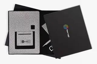 Custom Grey Gift Kit | Personalized Gift Sets - Printo.in