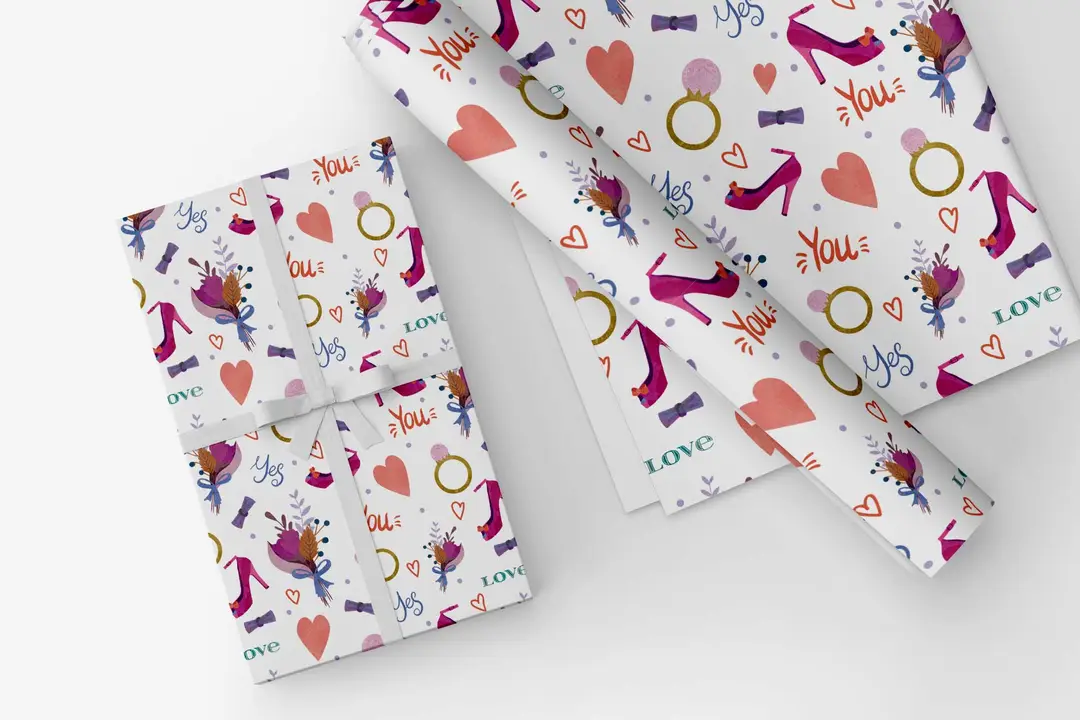 Design Custom Gift Wrapping Paper Online | Printo.in