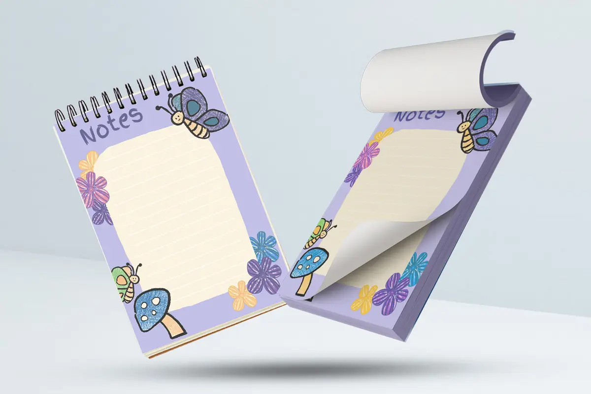 Custom Notepads - Design Your Own 100 Sheets Notepads | Printo India