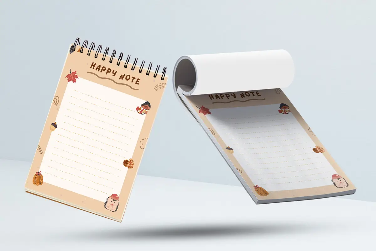 Design Your Own Custom Notepads | A4 Notepad | Printo.in