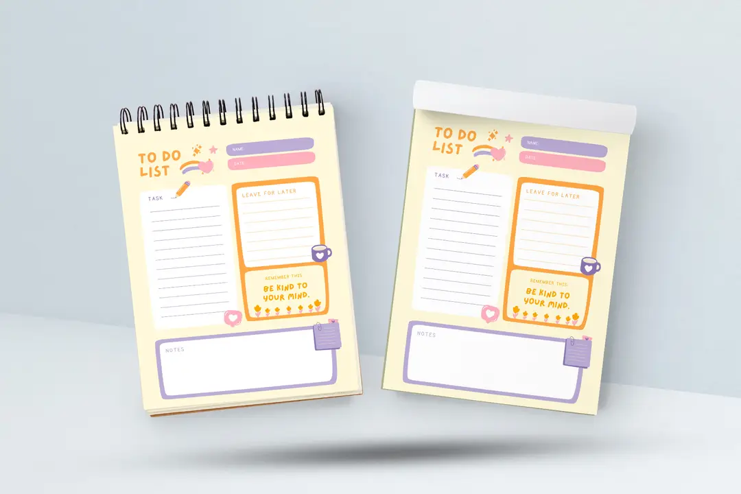 Custom A6 Notepads - Customized Notepads Printing | Printo.in