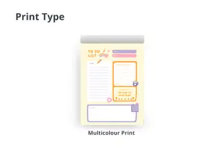 Multi Colour Notepad - Order Personalized Designer Notepads Online ...