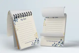 Multi Colour Notepad - Order Personalized Designer Notepads Online ...