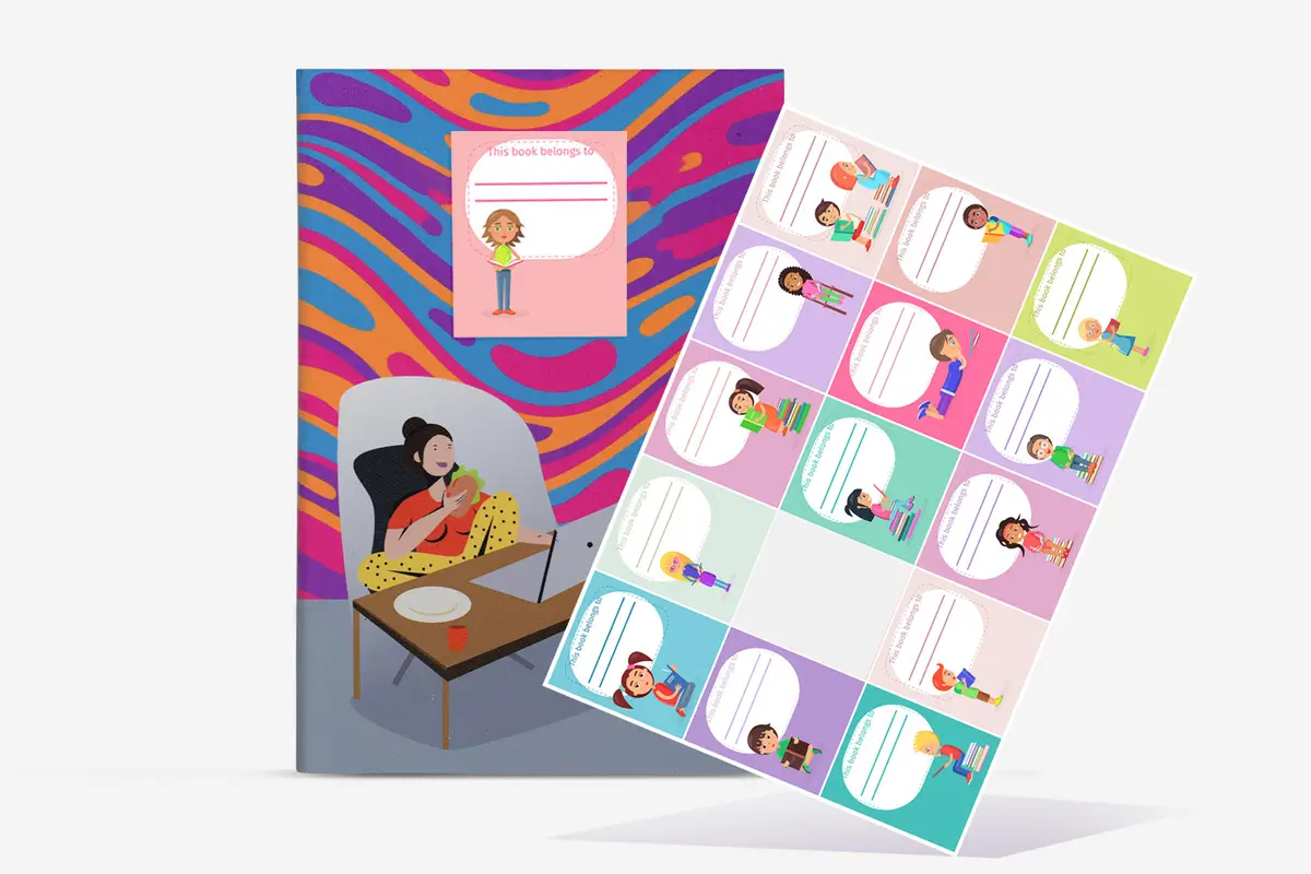 Order School and Kids Custom Design Labels Online | Printo.in