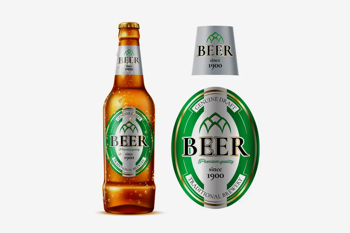 Order Custom Beverage Labels Online - Waterproof Labels Printing ...