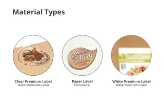 Labels Samples | Customizable Products | Printo - Sample Kit Collection