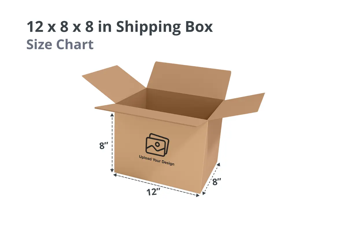 Buy Cardboard Boxes for Packing Online - 12 x 8 x 8 Inch Shipping Boxes ...