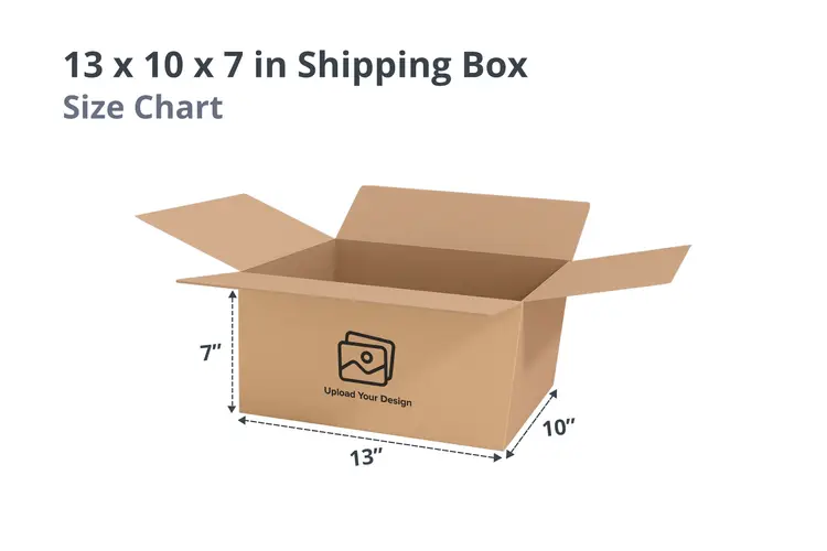 Buy Cartons for Packing Online - 13 x 10 x 7 Inch Shipping Corrugated ...