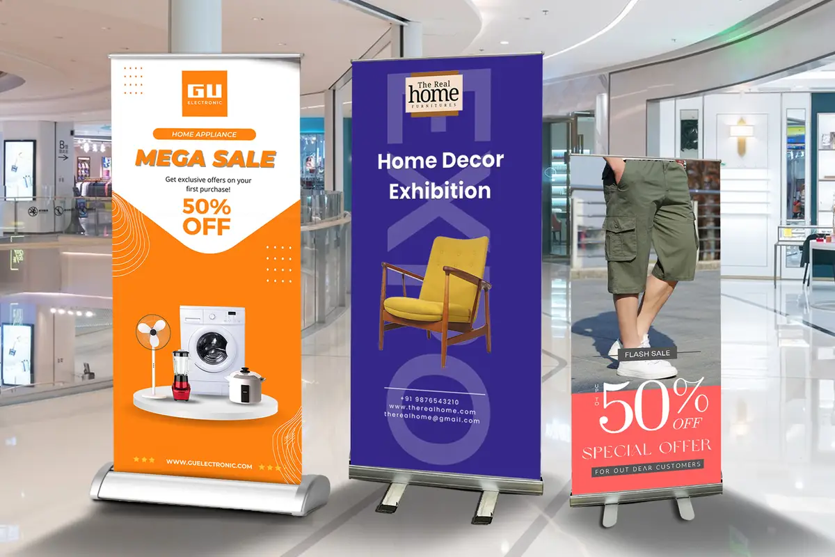 Create Standees for Events and Promotions | Order Onlineroll up standee ...