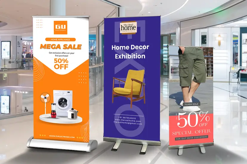 Create Standees for Events and Promotions | Order Onlineroll up standee ...