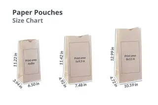 Paper Pouches Samples | Customizable Products | Printo - Sample Kit ...