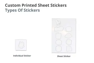 Sticker Samples | Customizable Products | Printo - Sample Kit Collection